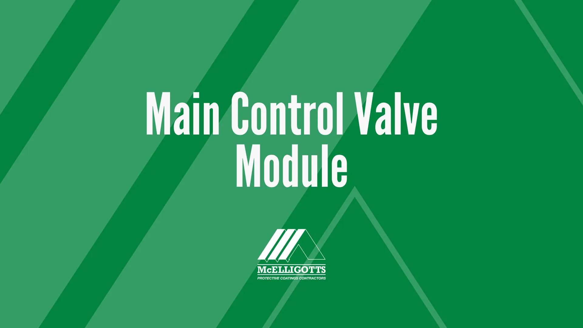 Main Control Valve Module | McElligotts